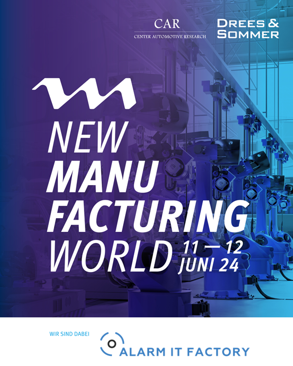 New Manufacturing World 2024 - Alarm IT Factory